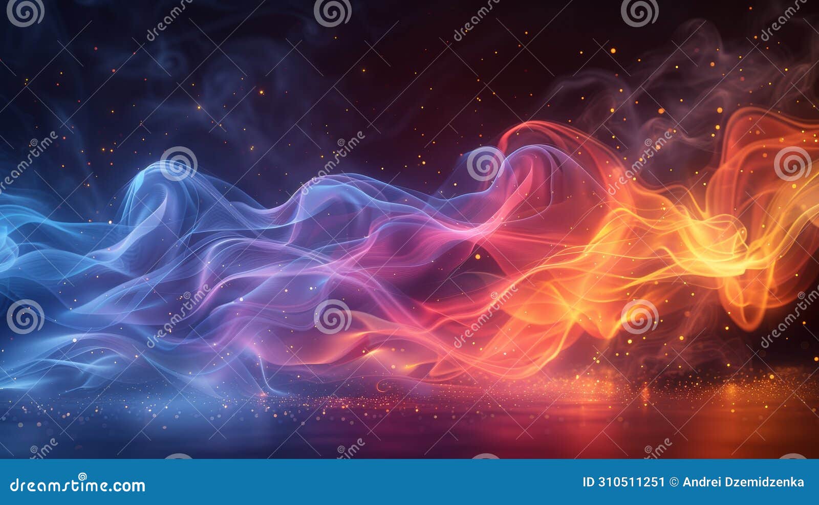 Modern Illustration of Warm Air Flow Effect Icon on Transparent ...