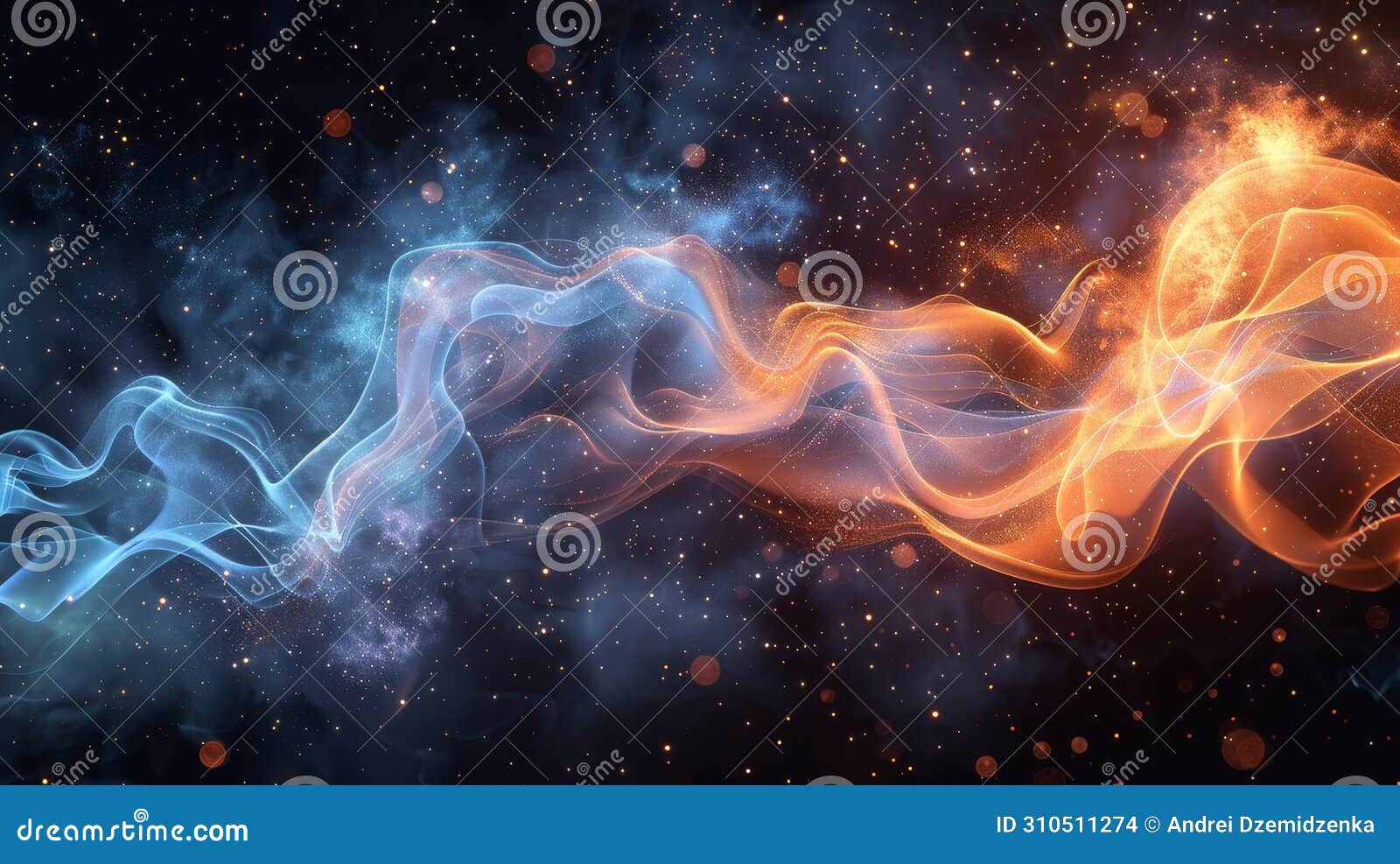 Modern Illustration of Warm Air Flow on a Transparent Background with ...