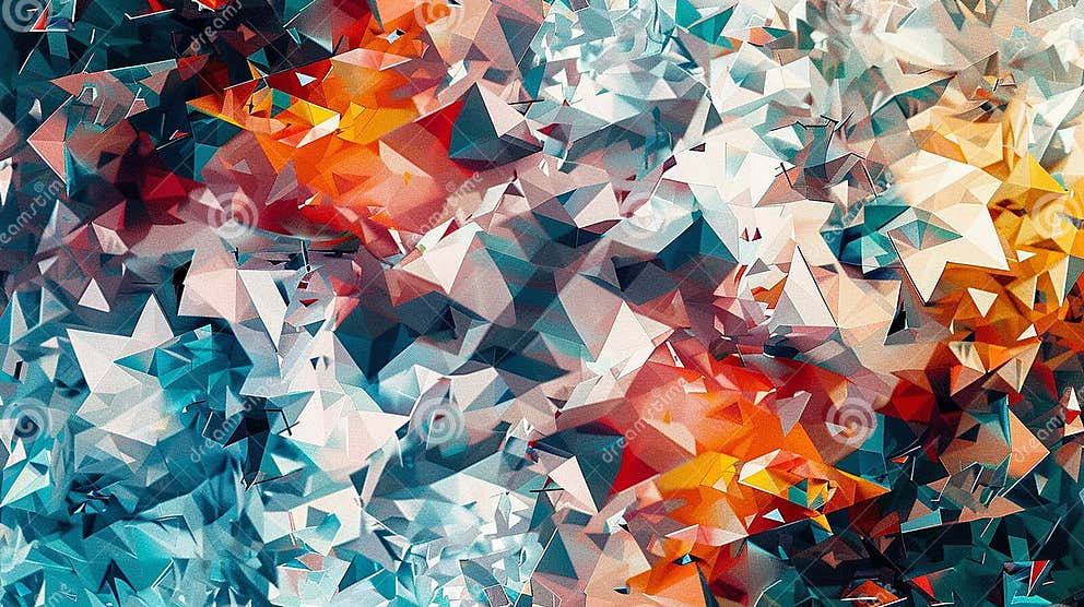 Modern Impression Polygon Background Material Stock Illustration ...