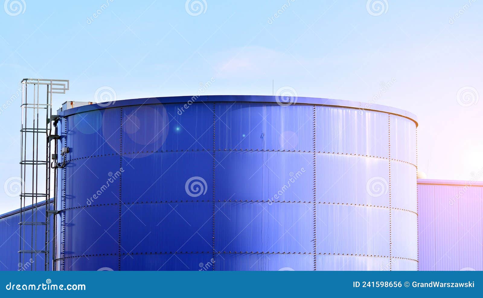 A Modern Industrial Building Stock Photo - Image of abstract ...