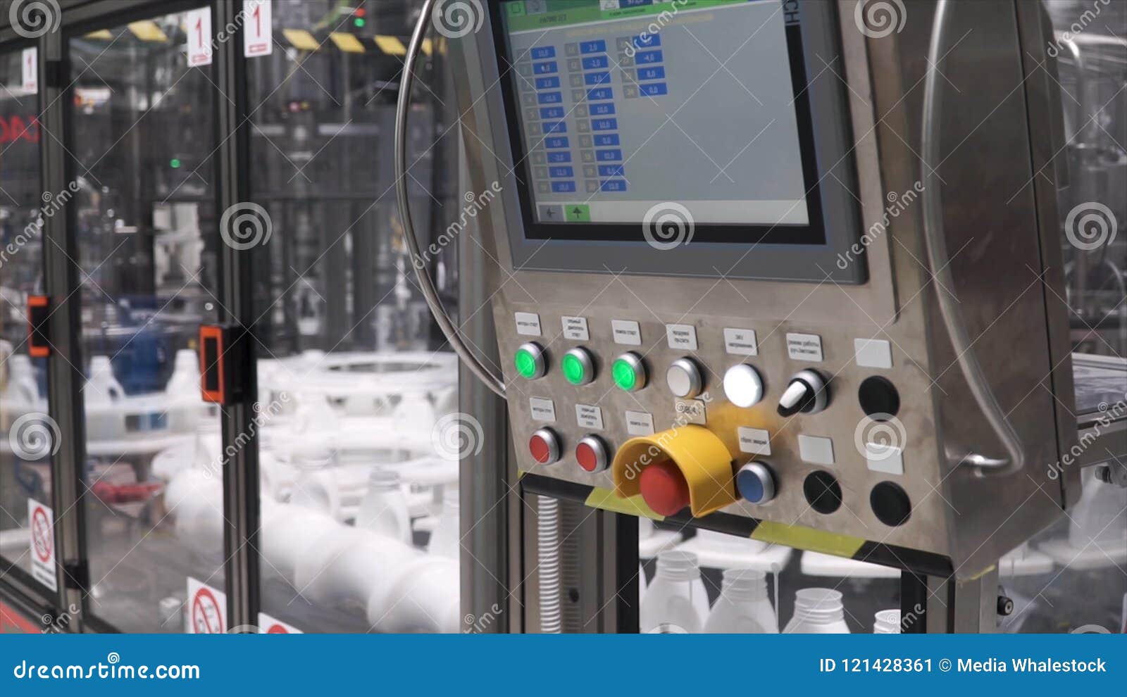 Modern Industrial Control Panel. Clip. Modern Industrial Control Panel ...