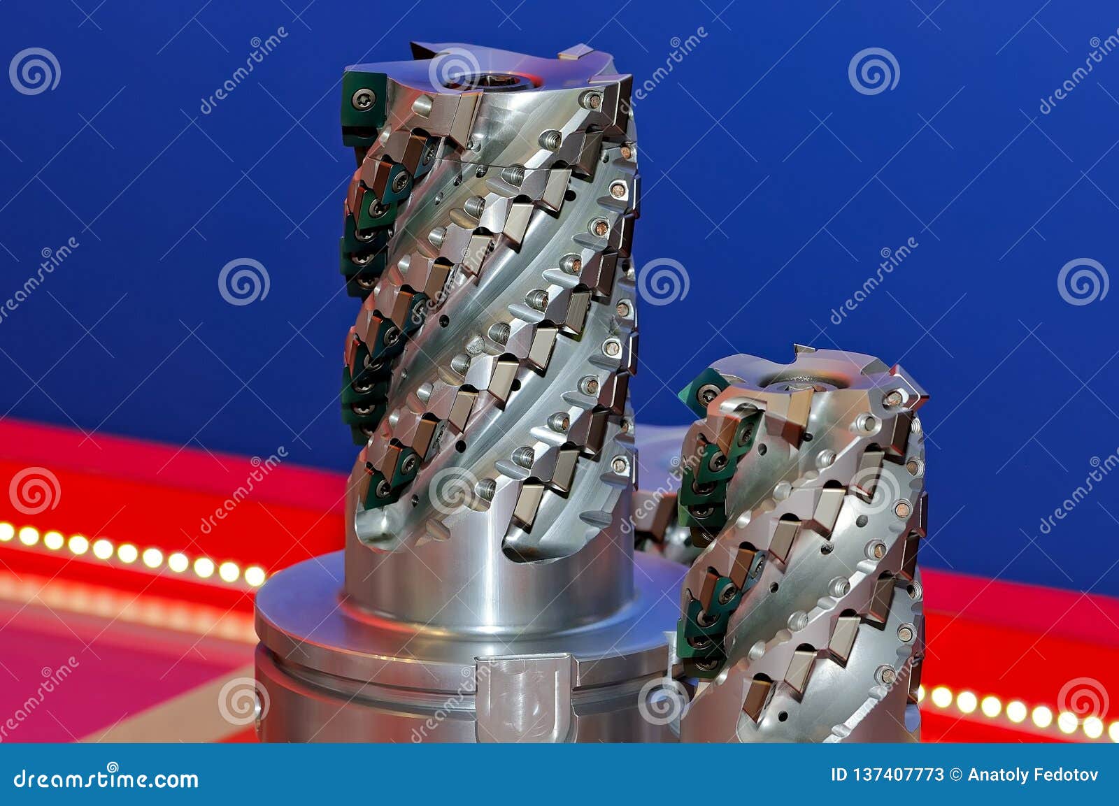 Modern Industrial Cutters. Cutting Tools Stock Image - Image of ...