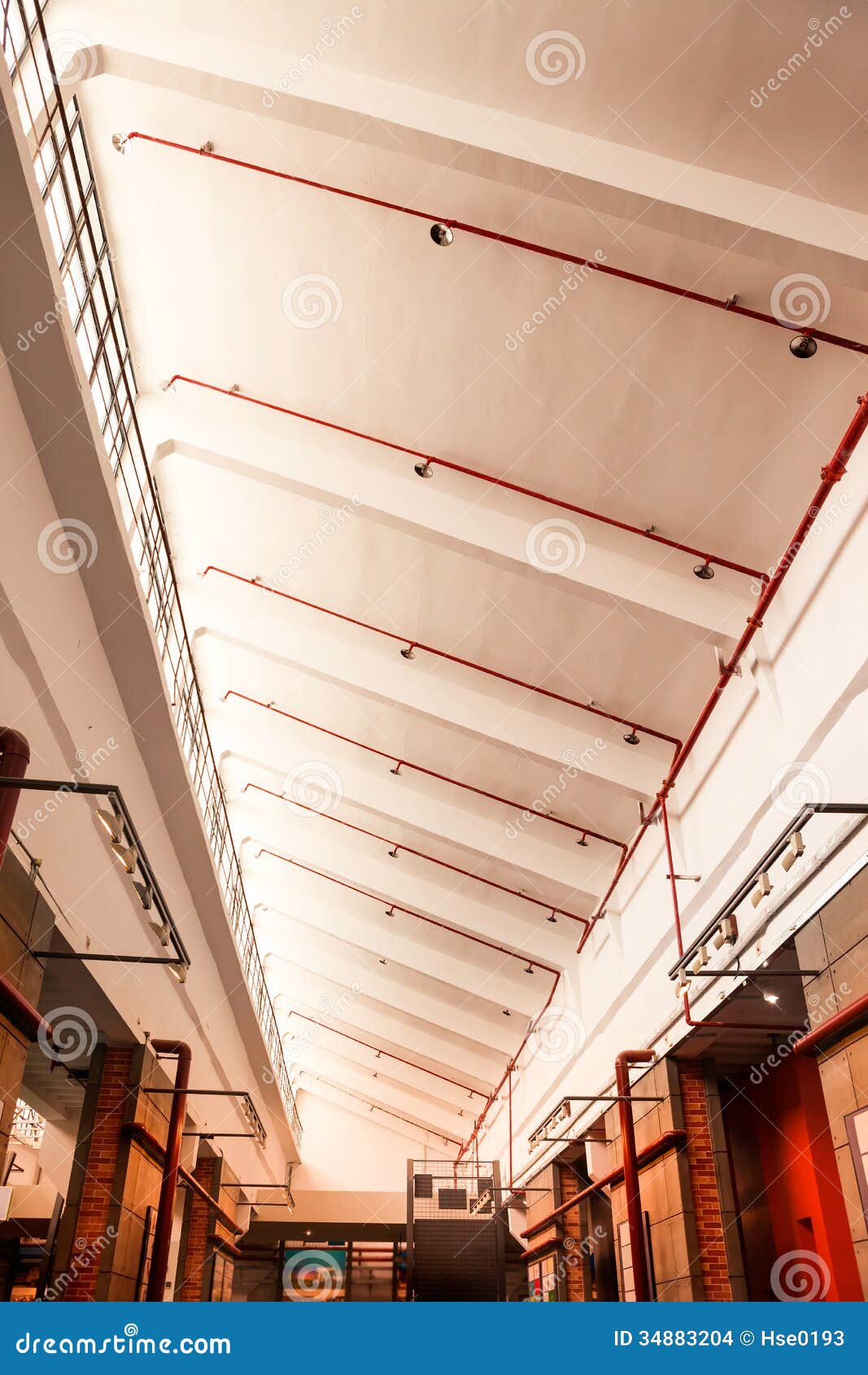 Modern Industrial Factory Building,workshop Stock Photo - Image of ...