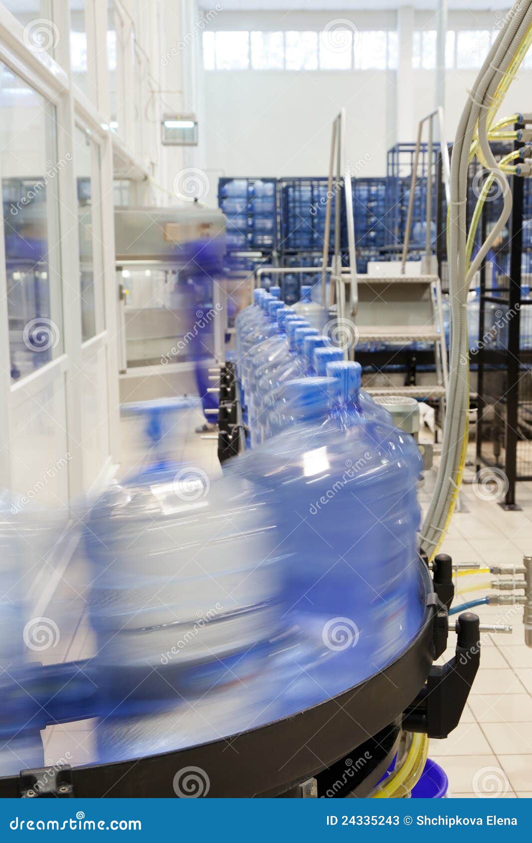 Modern industrial shop stock image. Image of conveyors - 24335243