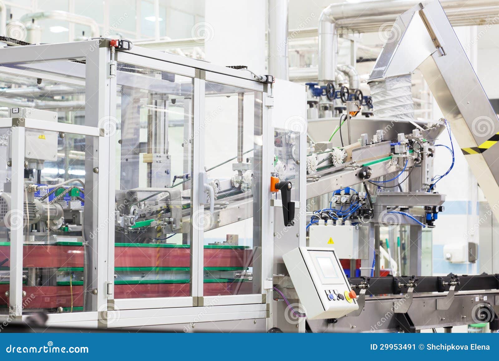 Modern industrial shop stock image. Image of bottle, manufacture - 29953491