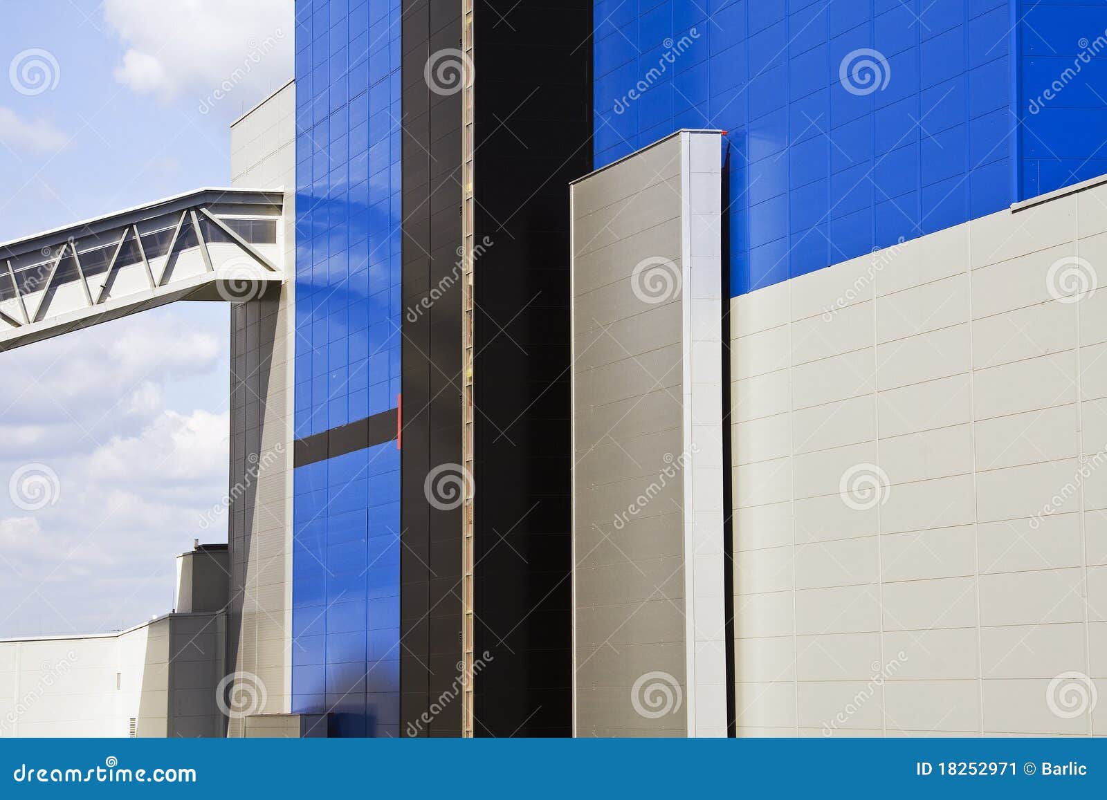 Modern industry stock image. Image of vertical, factory - 18252971
