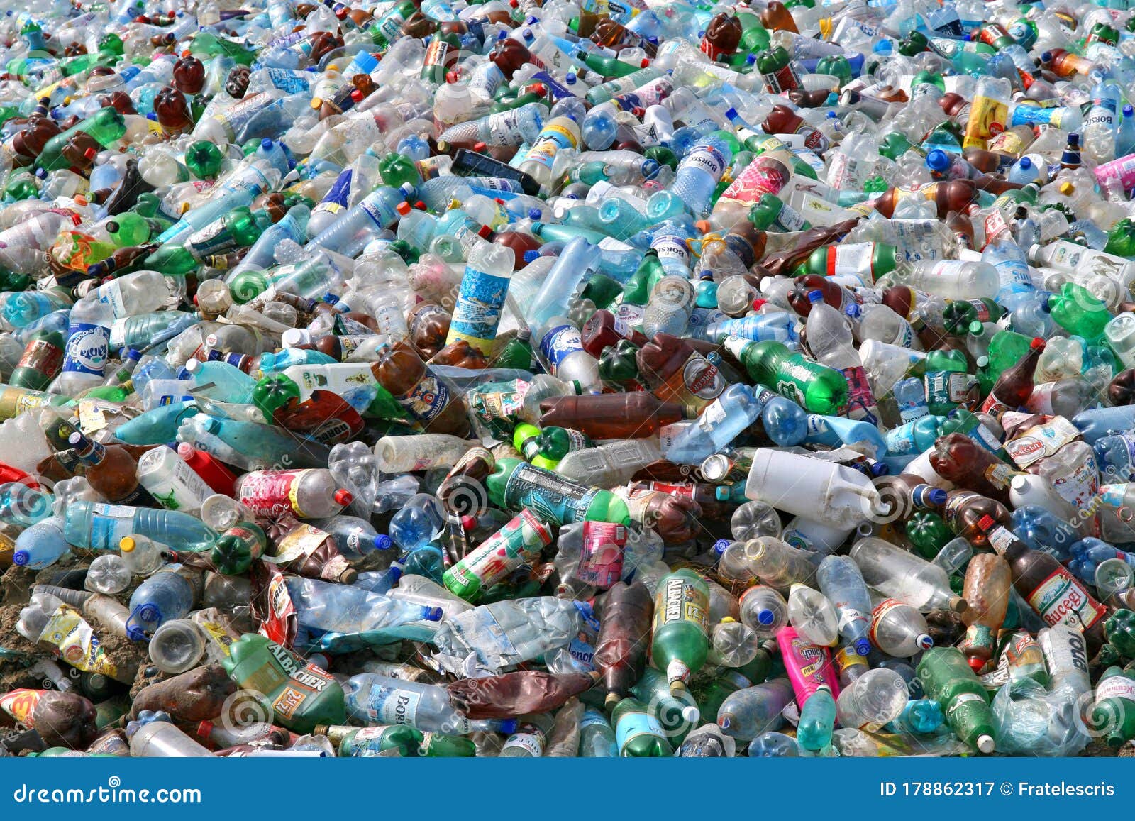 Plastic Bottles Garbage . PET Pollution with Empty Containers - Sticle ... Plastic Bottles Garbage . PET Pollution with Empty Containers - Sticle ...