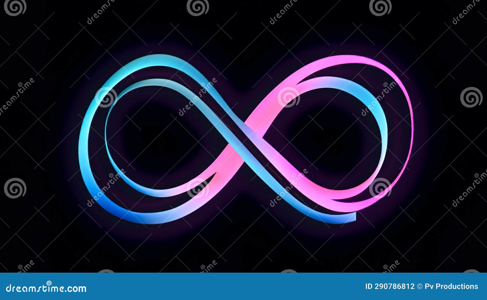 Modern Infinity Symbol Icons Logo Template Cartoon Vector ...