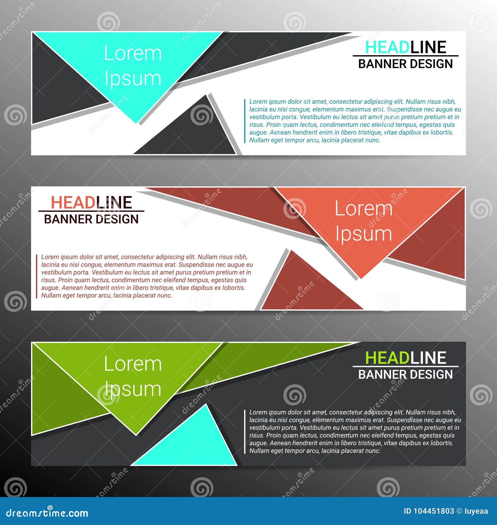 Modern Infographic Banner Design. Vector Stock Vector - Illustration of ...