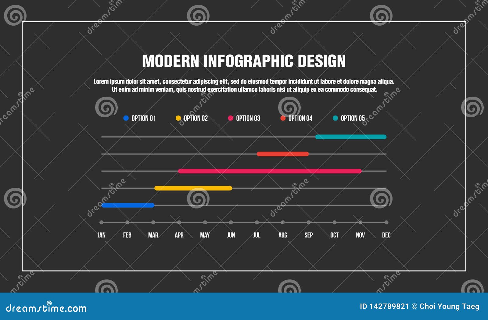 MODERN INFOGRAPHIC CHART VECTOR DESIGN IMAGE Stock Vector ...