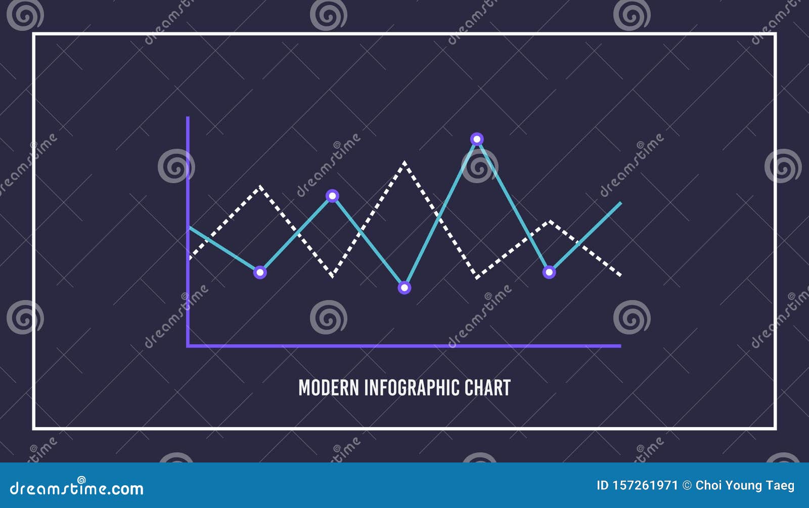 Modern Infographic Design Chart Set Stock Vector - Illustration of ...