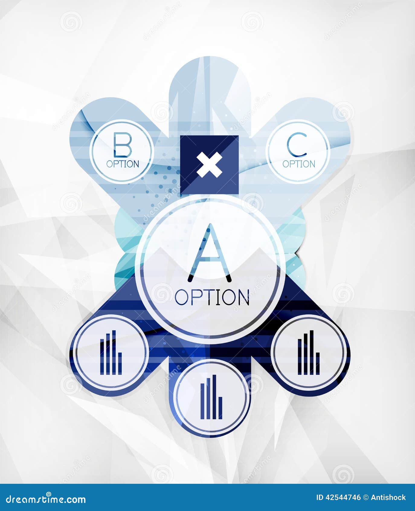 Modern Infographic Option Layout Stock Vector - Illustration of ...