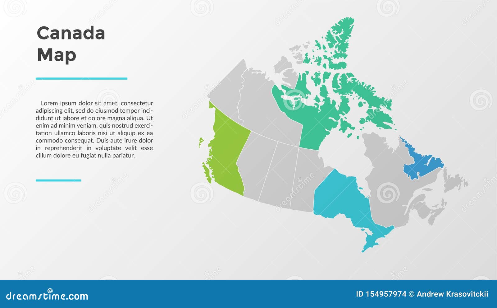 Modern Infographic Template Stock Vector - Illustration of colored ...