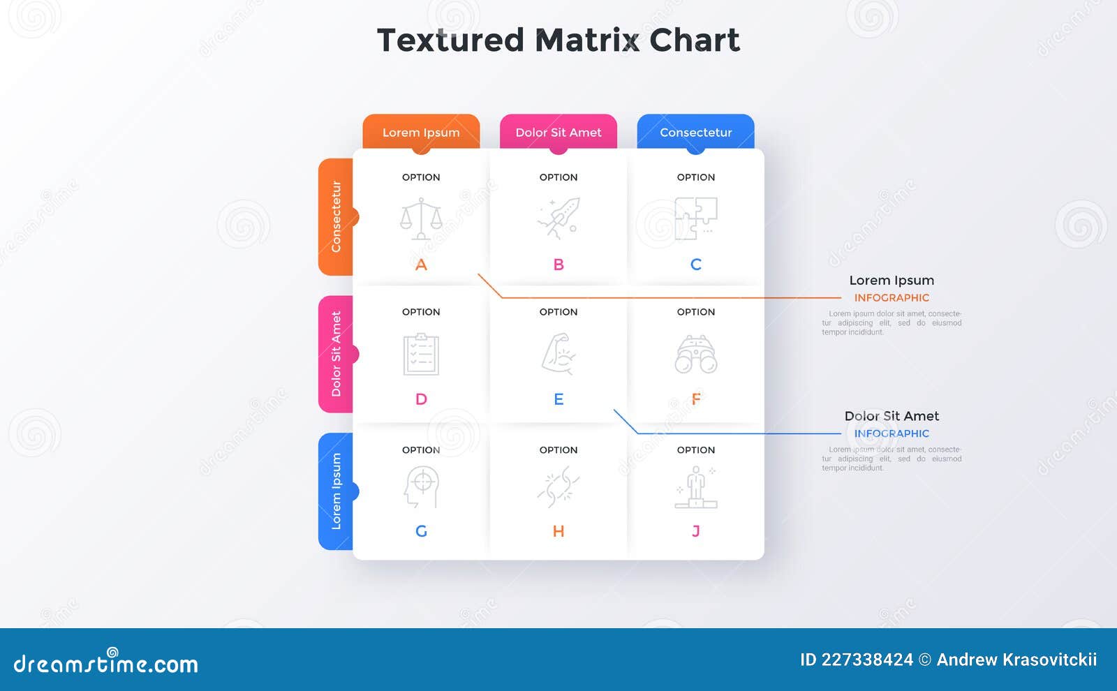 Modern Infographic Vector Banner Stock Vector - Illustration of ...
