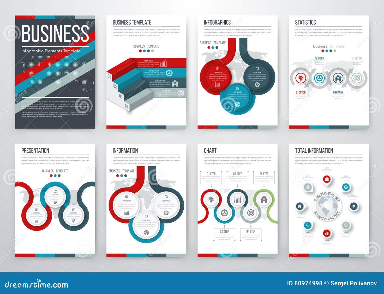 Modern Infographic Vector Concept Stock Vector - Illustration of banner ...