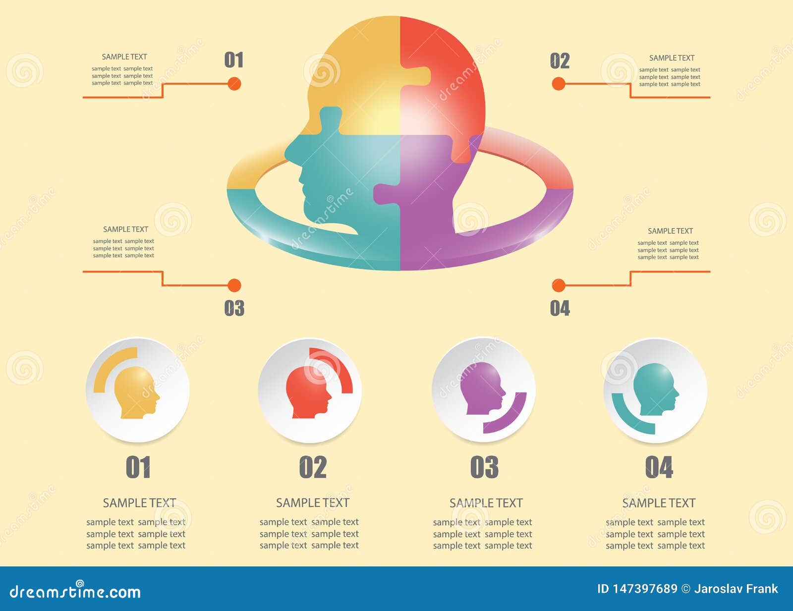 Numbered Heads Stock Illustrations – 5 Numbered Heads Stock ...