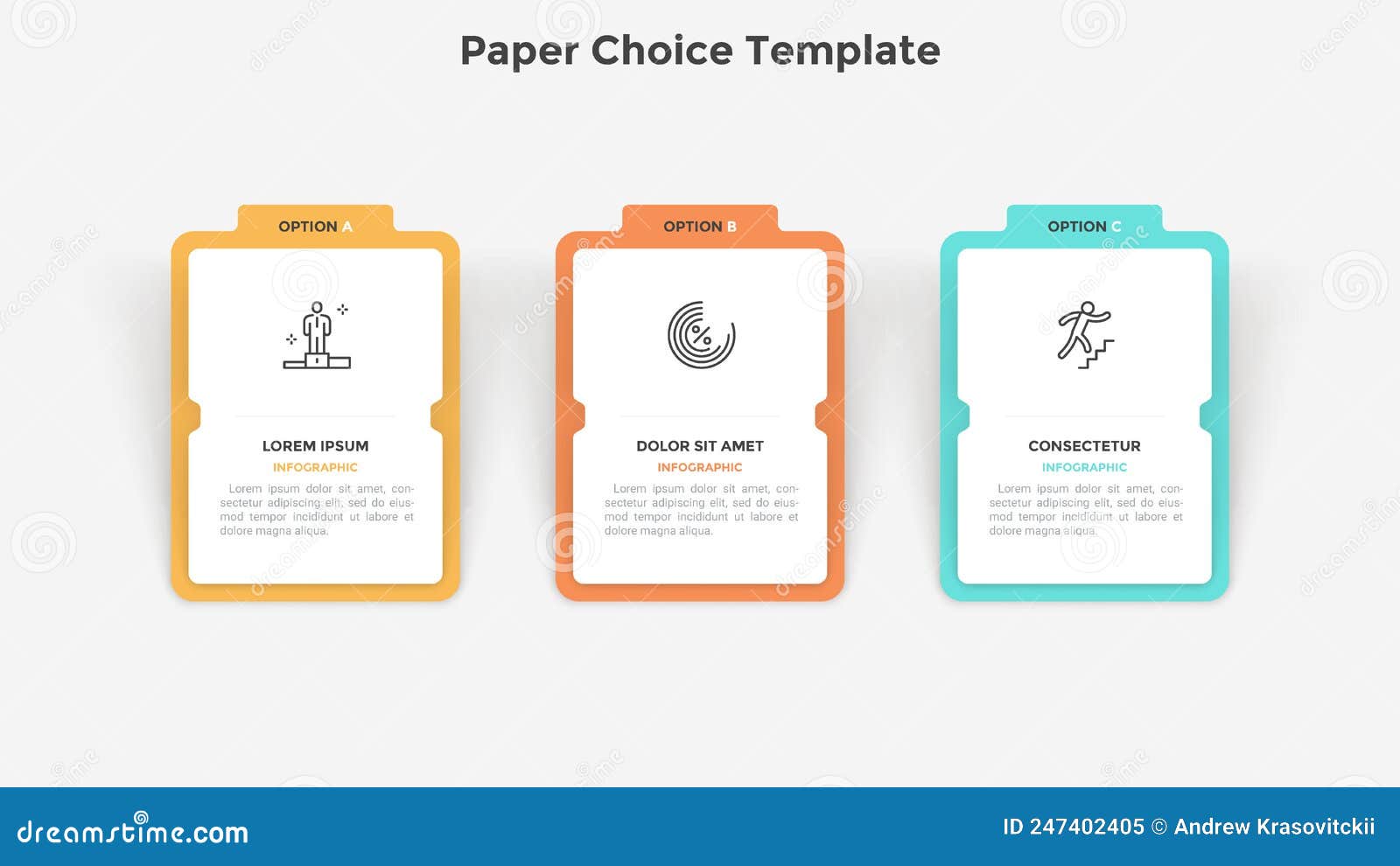 Modern Infographic Vector Template Stock Vector - Illustration of ...