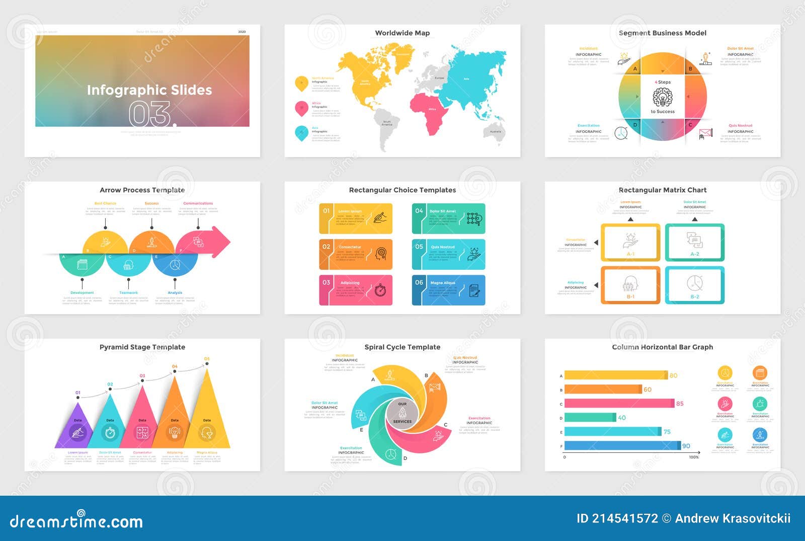 Modern Infographic Vector Template Stock Vector - Illustration of ...
