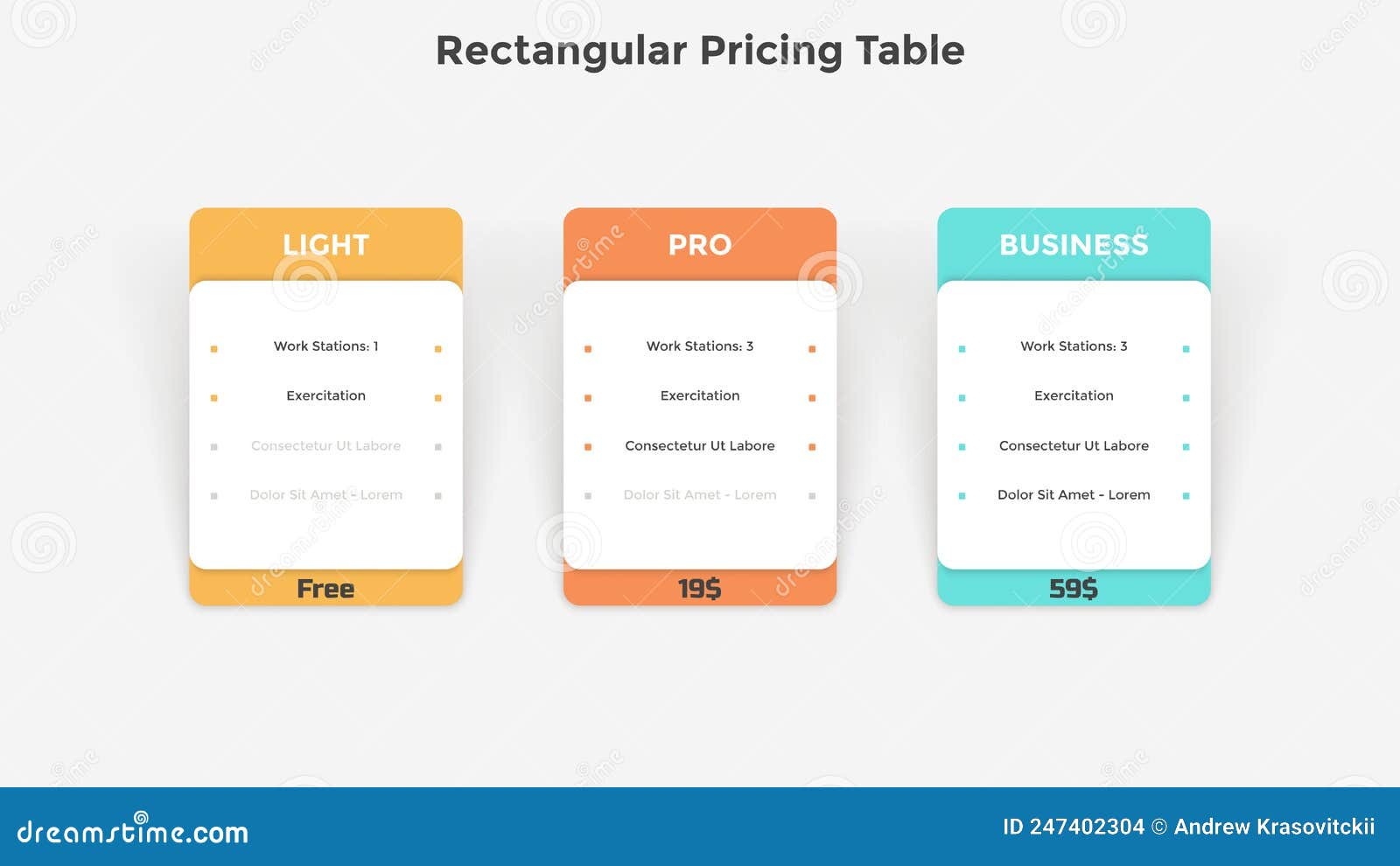 Modern Infographic Vector Template Stock Vector - Illustration of ...