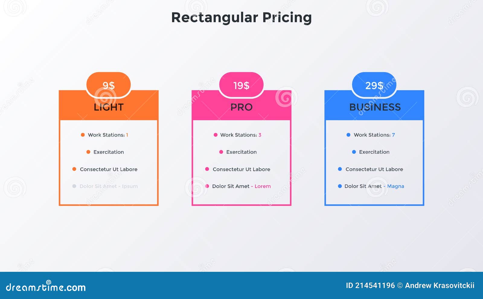Modern Infographic Vector Template Stock Vector - Illustration of ...