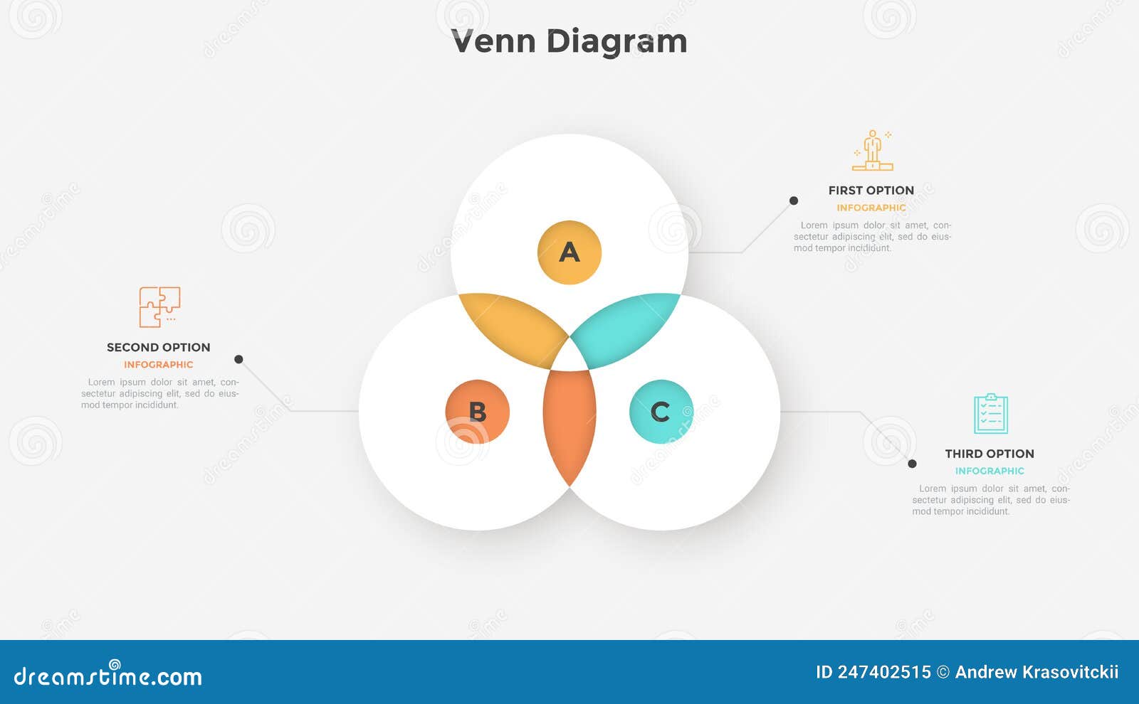 Modern Infographic Vector Template Stock Vector - Illustration of euler ...