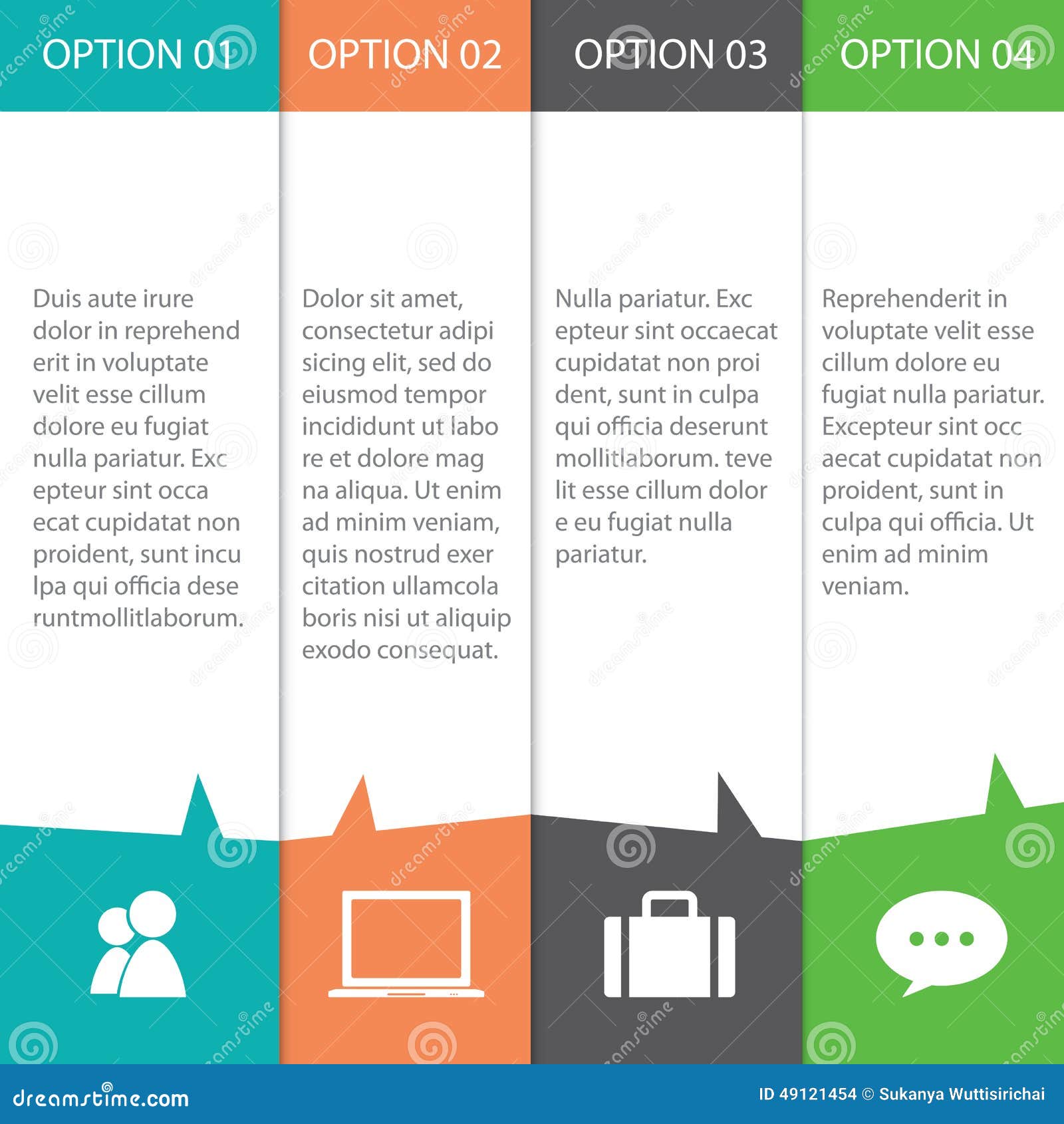 Modern Infographics stock vector. Illustration of background - 49121454