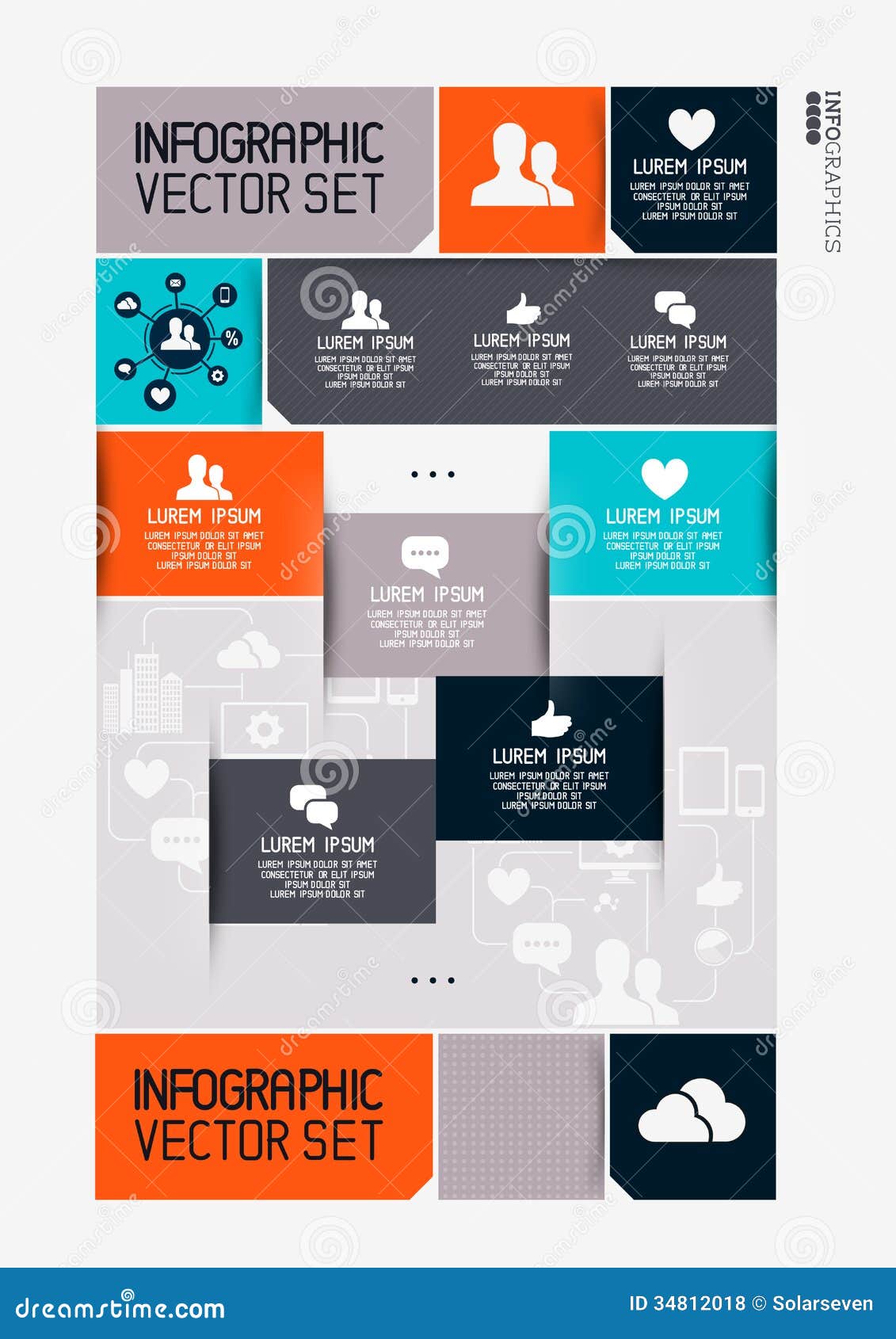 Modern Infographics Interface Stock Vector - Illustration of ...