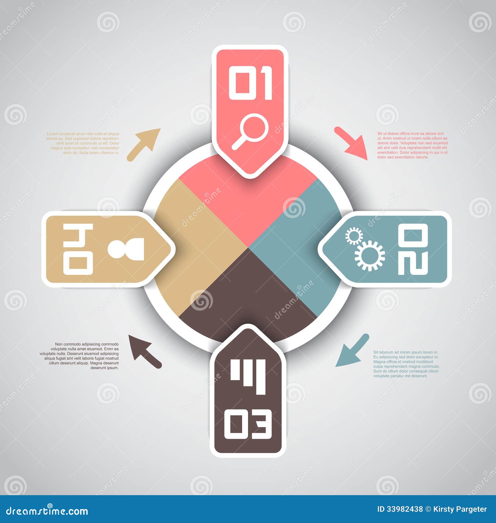 Modern Infographics Options Layout Stock Vector - Illustration of sign ...