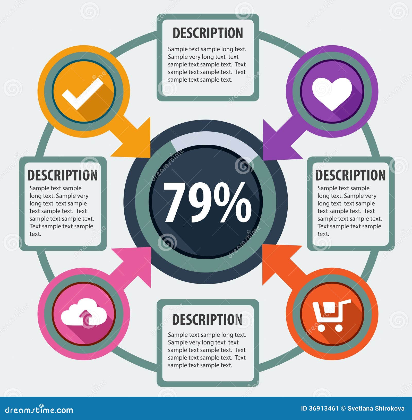 Modern Infographics Options Stock Vector - Illustration of information ...