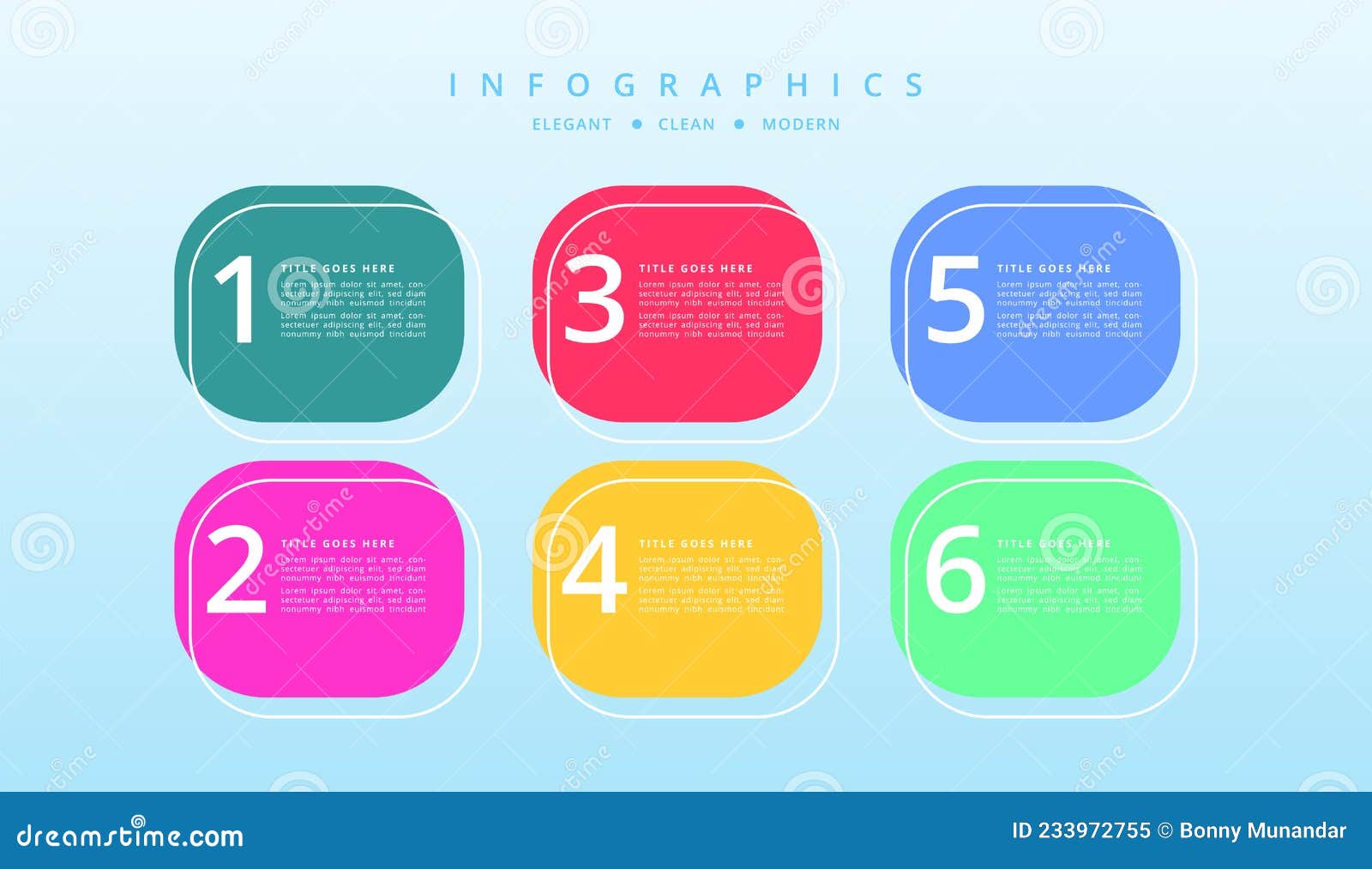 Modern Infographics. Square Style Presentation Stock Vector ...