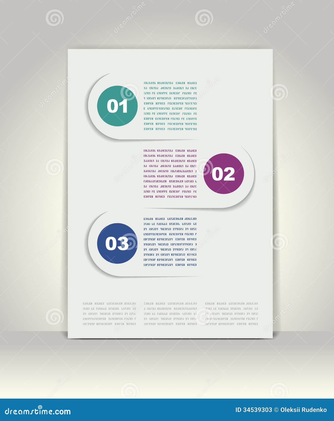 Modern Infographics Template Stock Vector - Illustration of concept ...