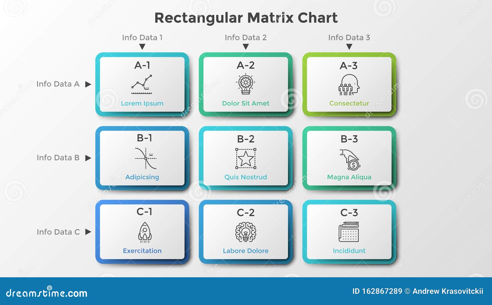 Modern InfographicTemplate stock vector. Illustration of layout - 162867289