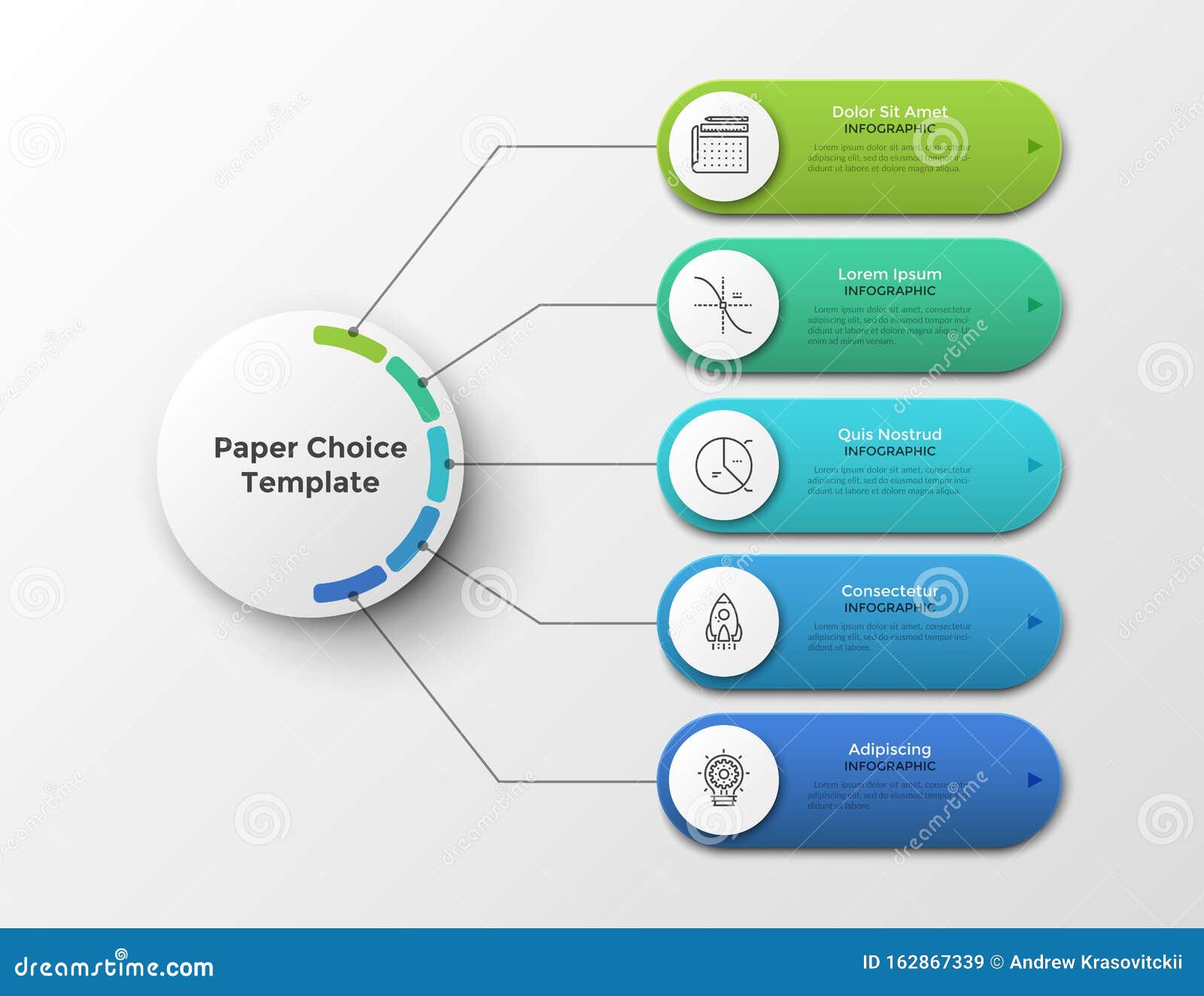 Modern InfographicTemplate stock vector. Illustration of infographics ...