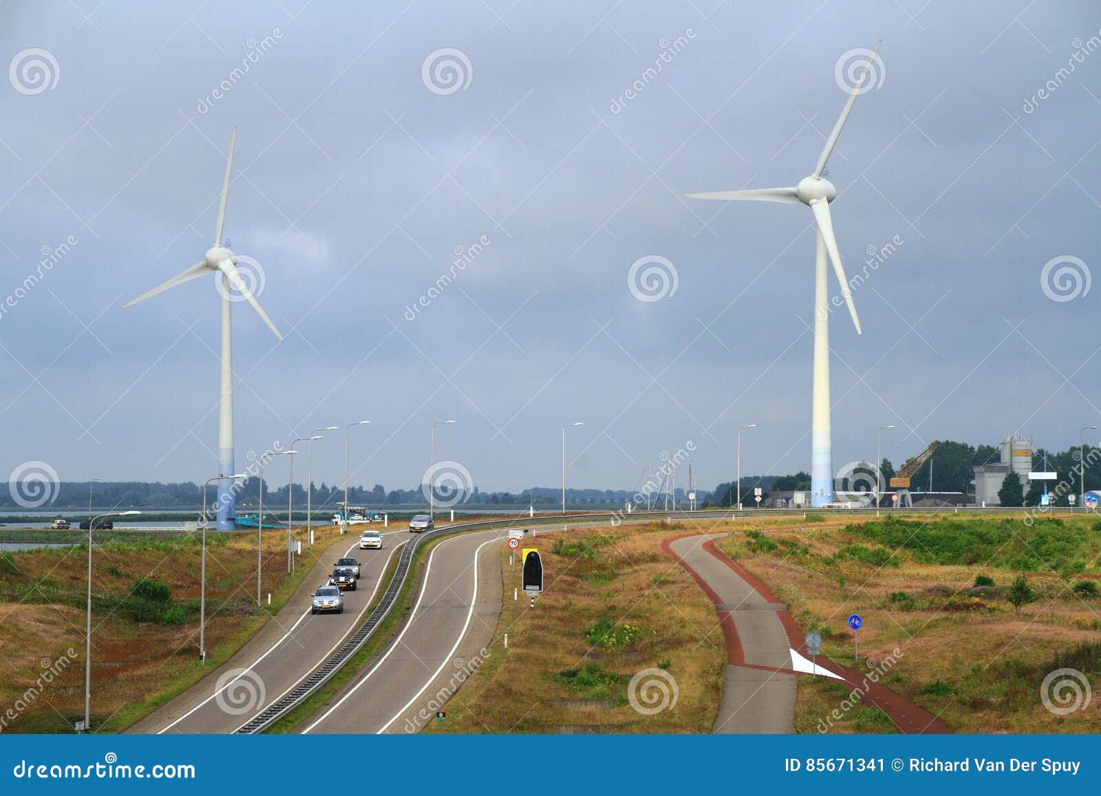 Modern Infrastructure in the Netherlands Editorial Photo - Image of ...