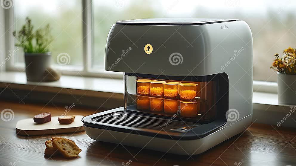 Modern Ingredients Dispenser System with Adjustable Settings, Featuring ...