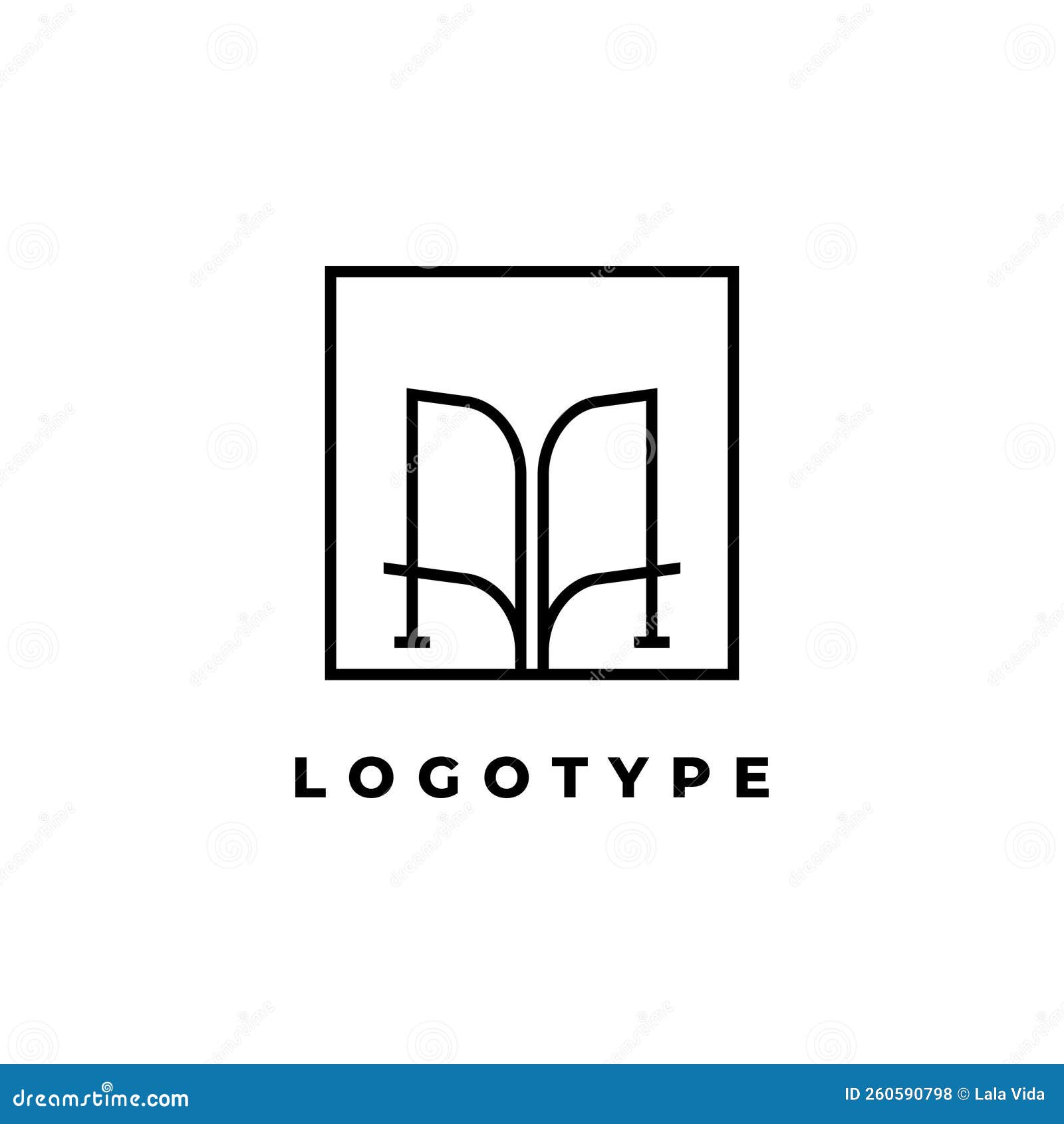 Modern Initial AA Logo Letter Simple and Creative Design Concept Stock ...