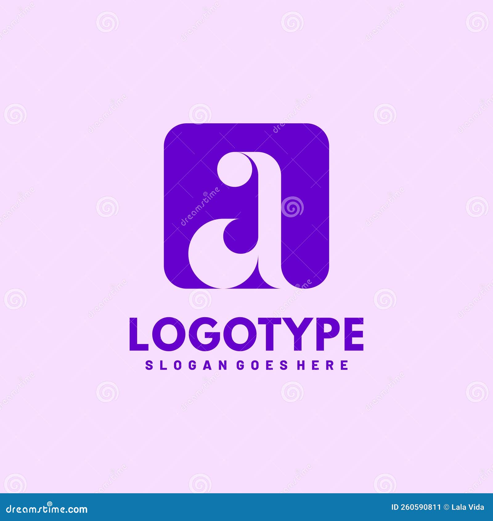 Modern Initial AA Logo Letter Simple and Creative Design Concept Stock ...