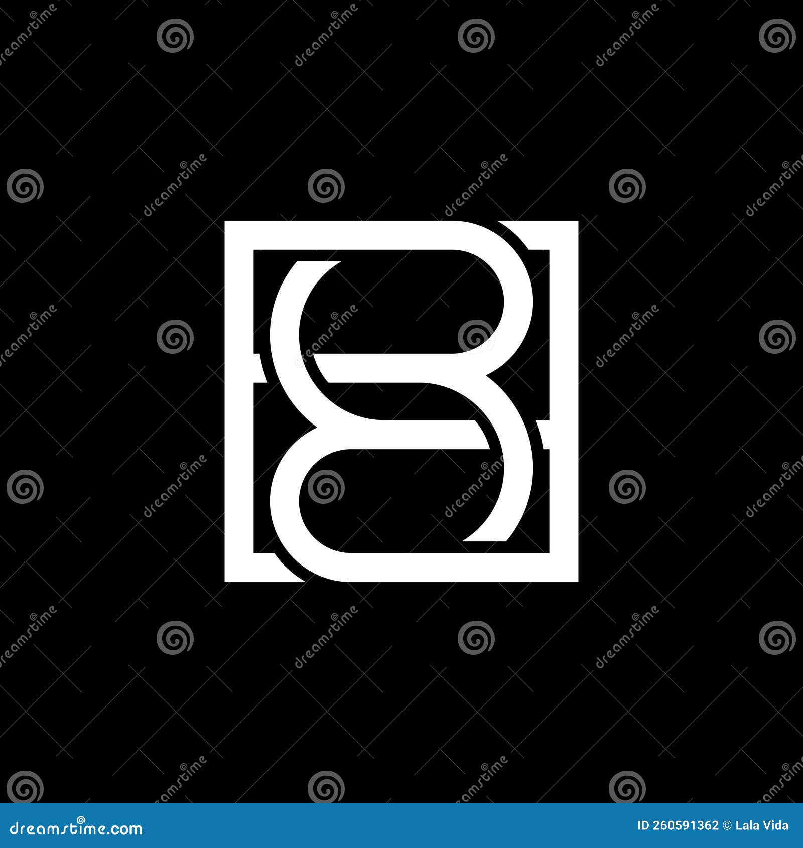 Modern Initial BB Logo Letter Simple and Creative Design Concept Stock ...