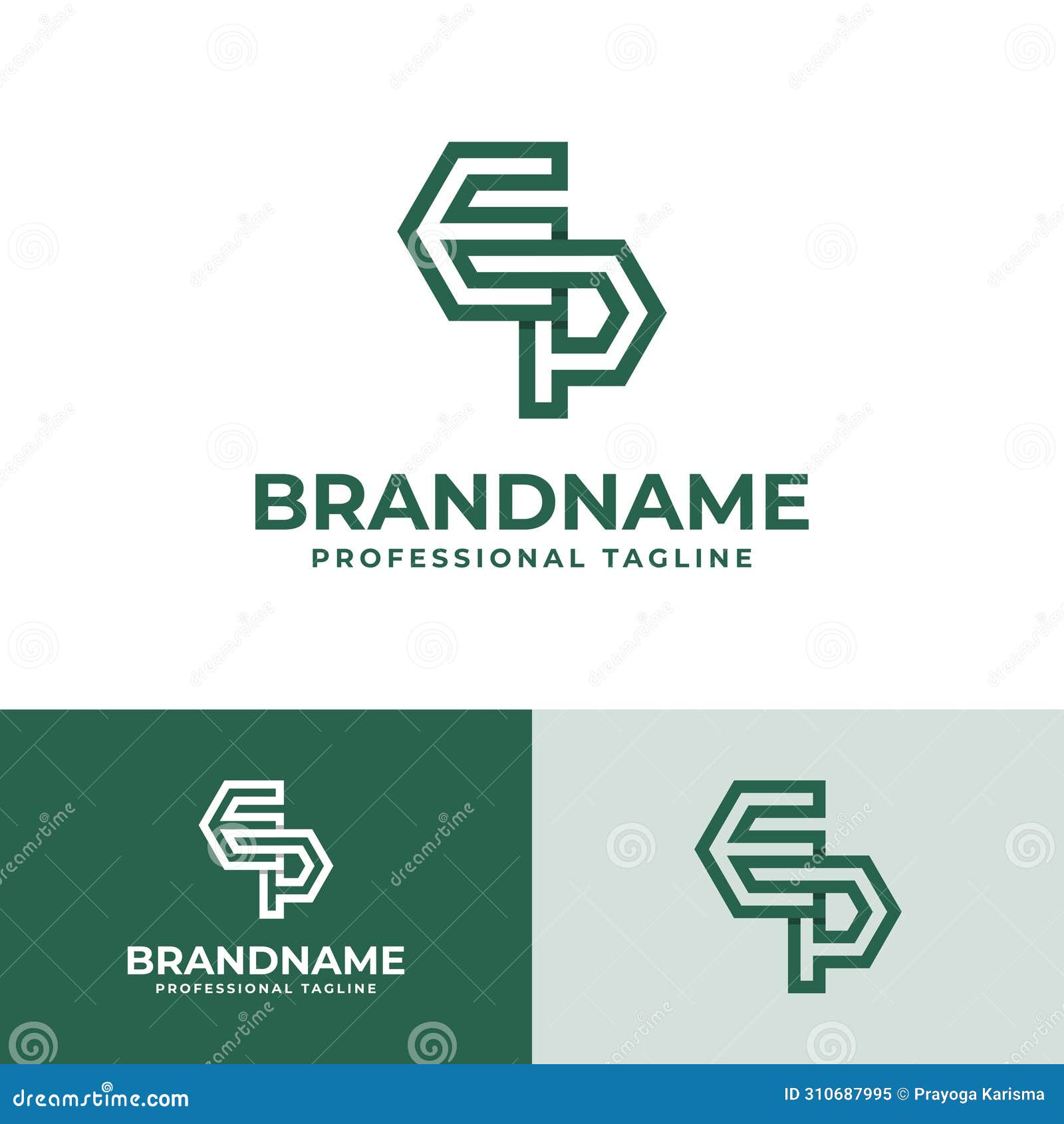 Modern Initials EP Logo, Suitable for Business with EP or PE Initials ...