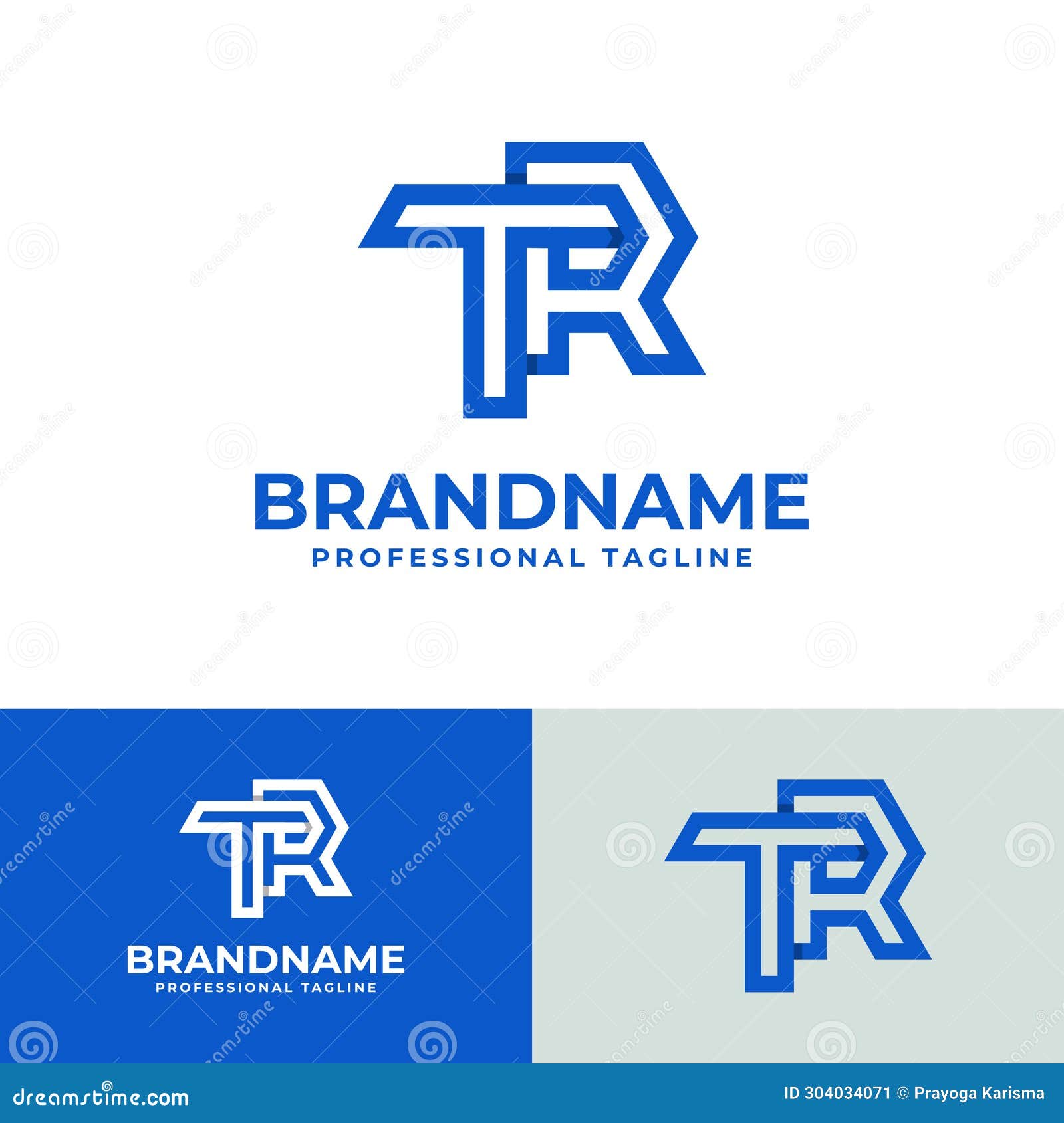 Modern Initials TR Logo, Suitable for Business with TR or RT Initials ...