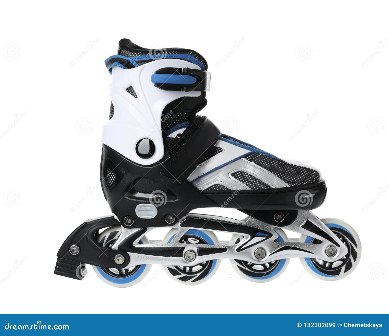 Modern inline roller skate stock image. Image of binding - 132302099