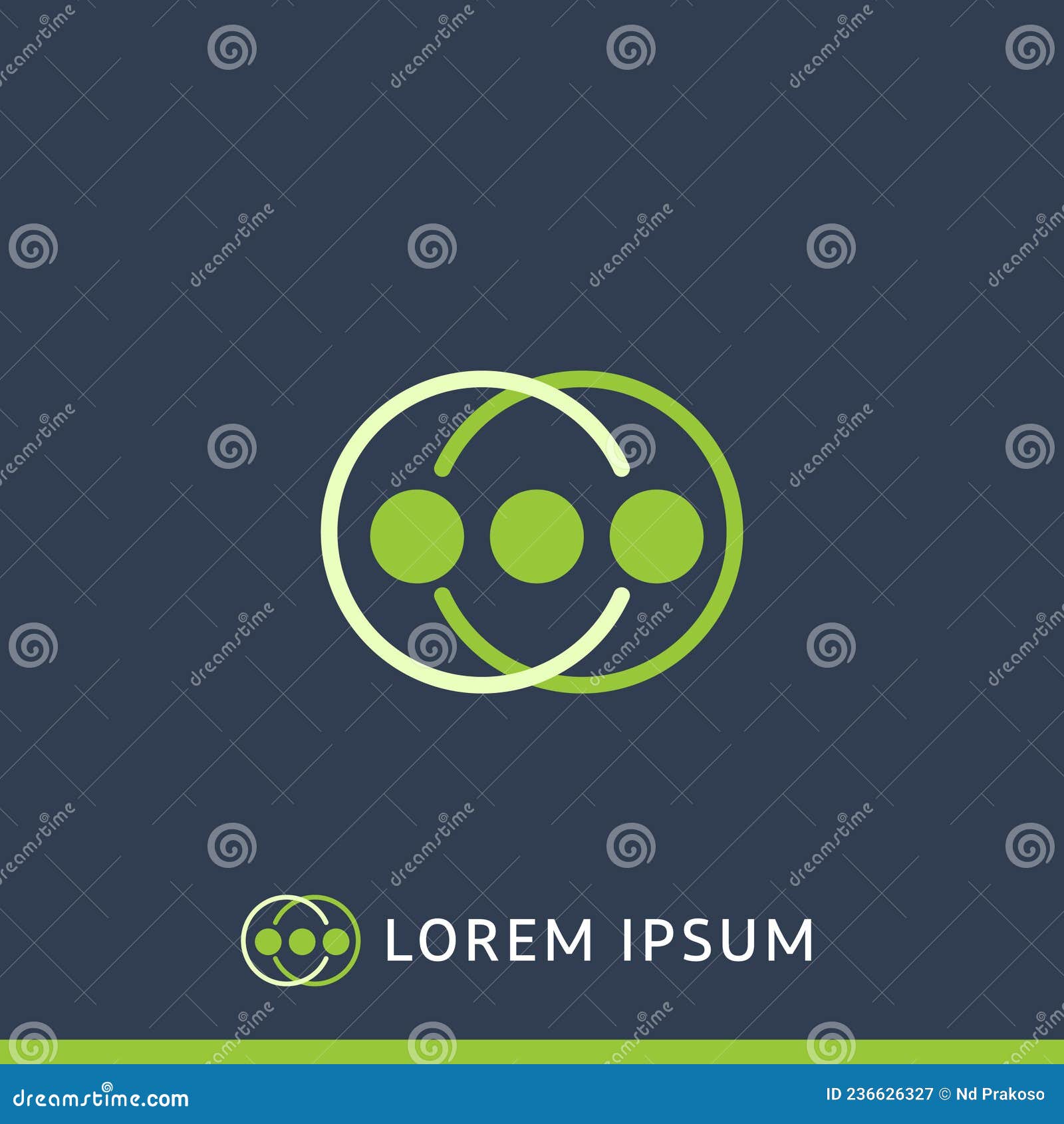 Modern Inspiration Logo Design Stock Vector - Illustration of drawn ...