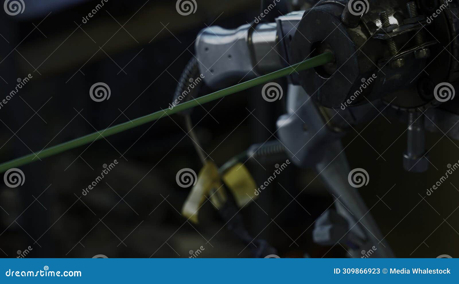 Modern Insulation Making Machine Located Inside of a Factory. Creative ...