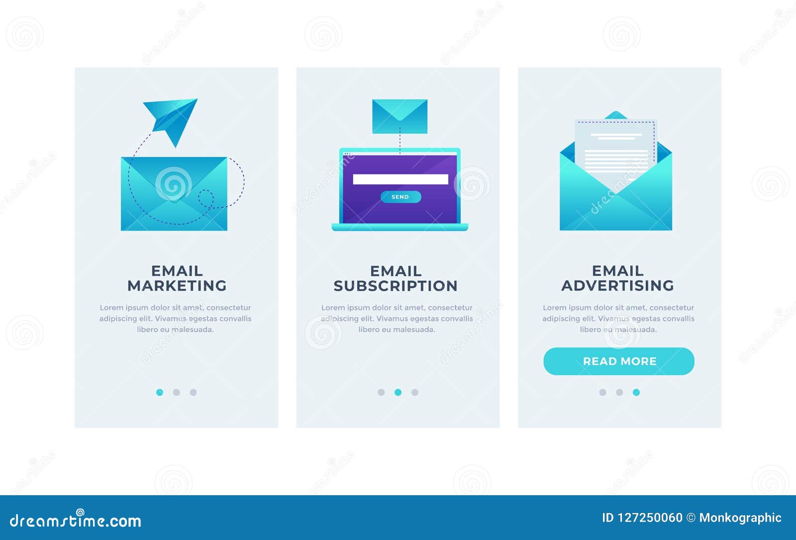 Mailing Box Template, Delivery Box, Vector With Die Cut | CartoonDealer ...