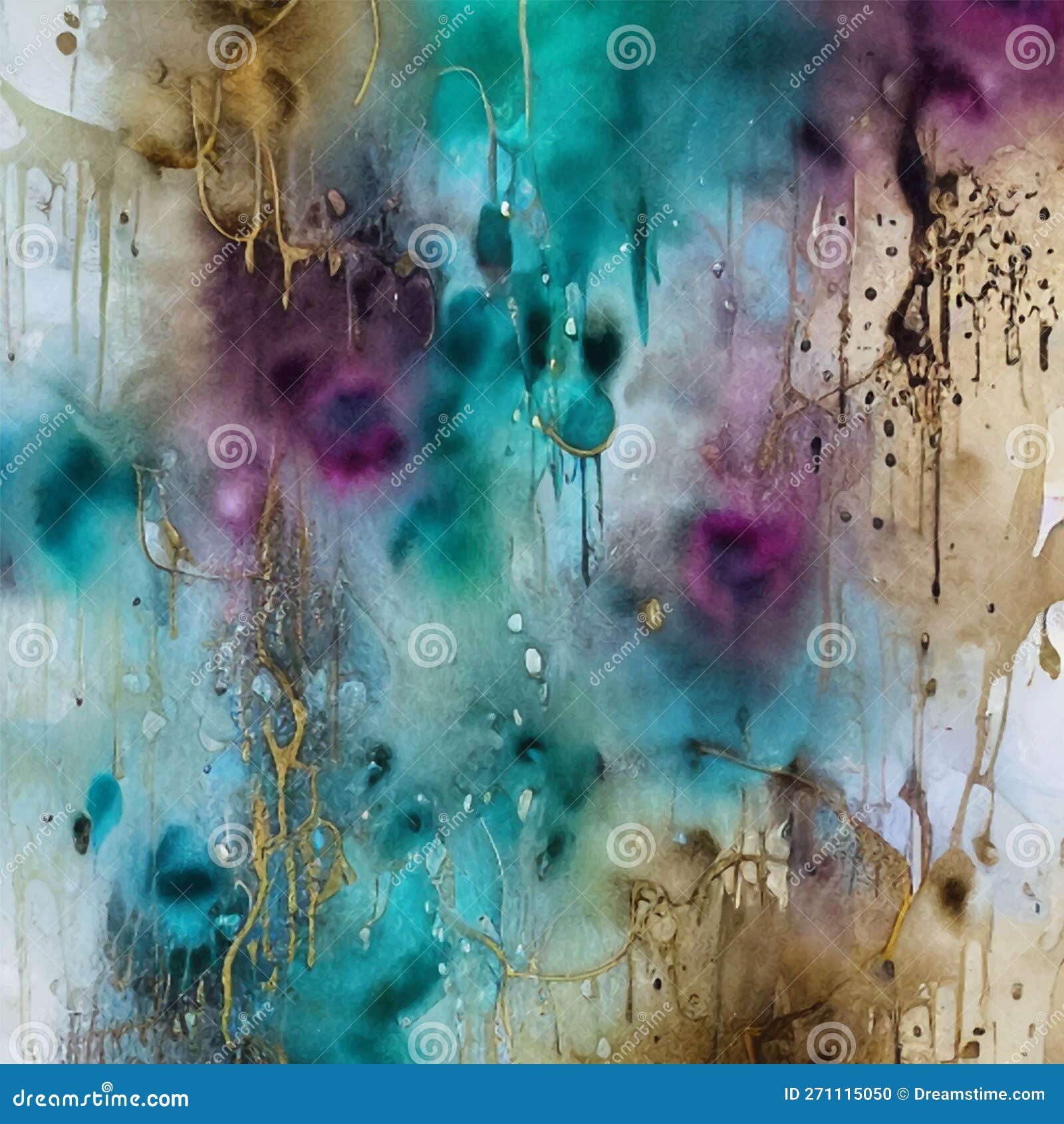 Modern Interior Art Flow Banner. Vector Illustration. Stock Vector ...