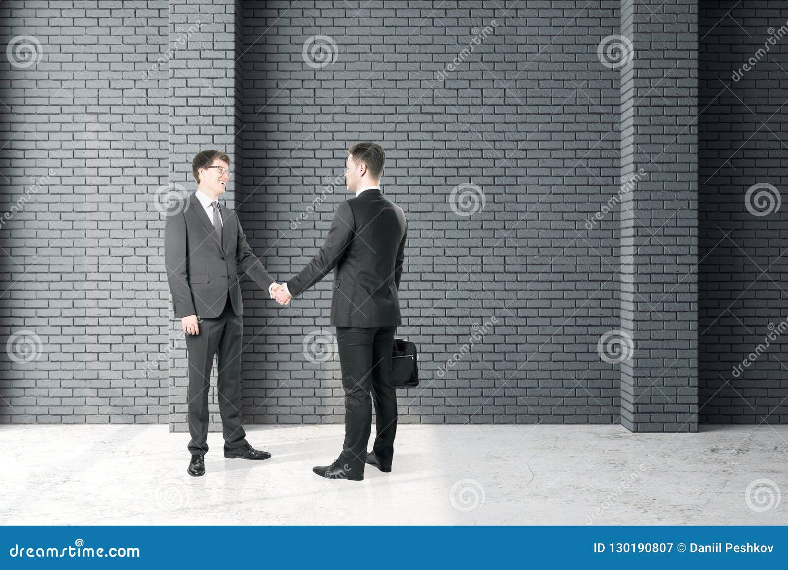 Modern Interior with Billboard Stock Image - Image of banner, estate ...