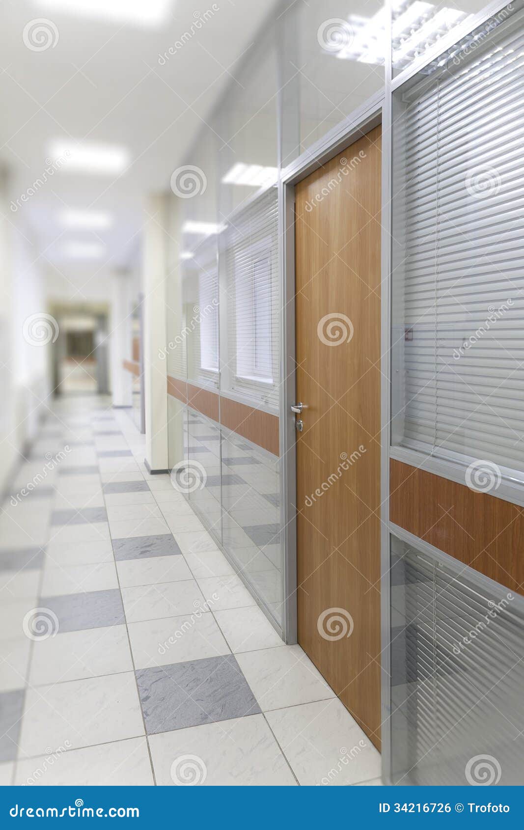 Modern Interior in Business Center Stock Photo - Image of home, floor ...