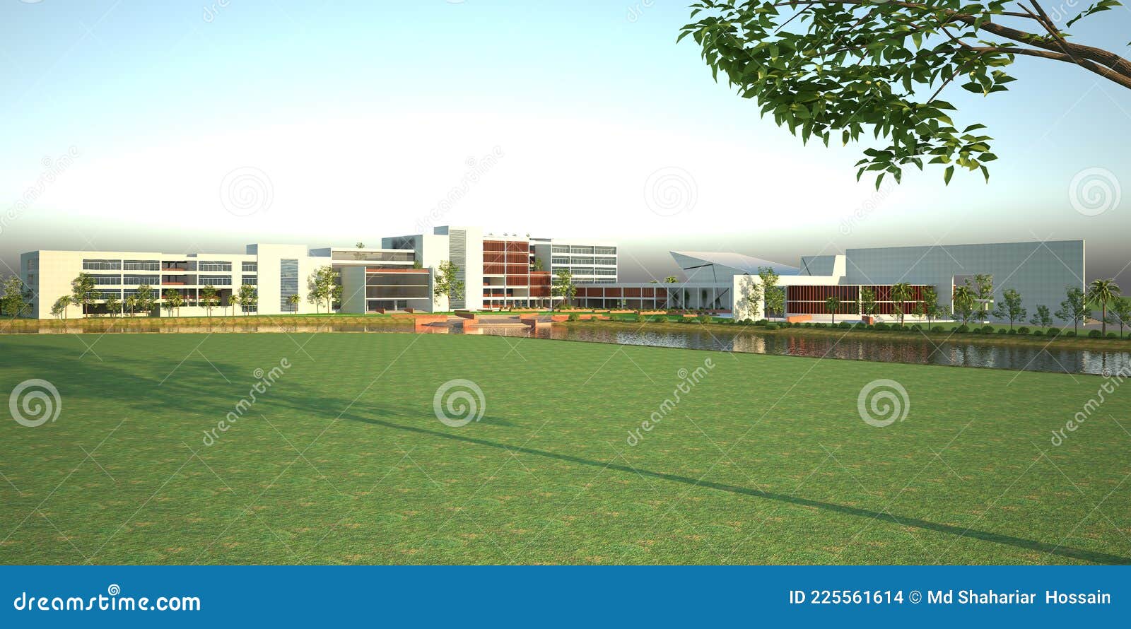 Modern Interior Design In Education Institutes Stock Photography ...