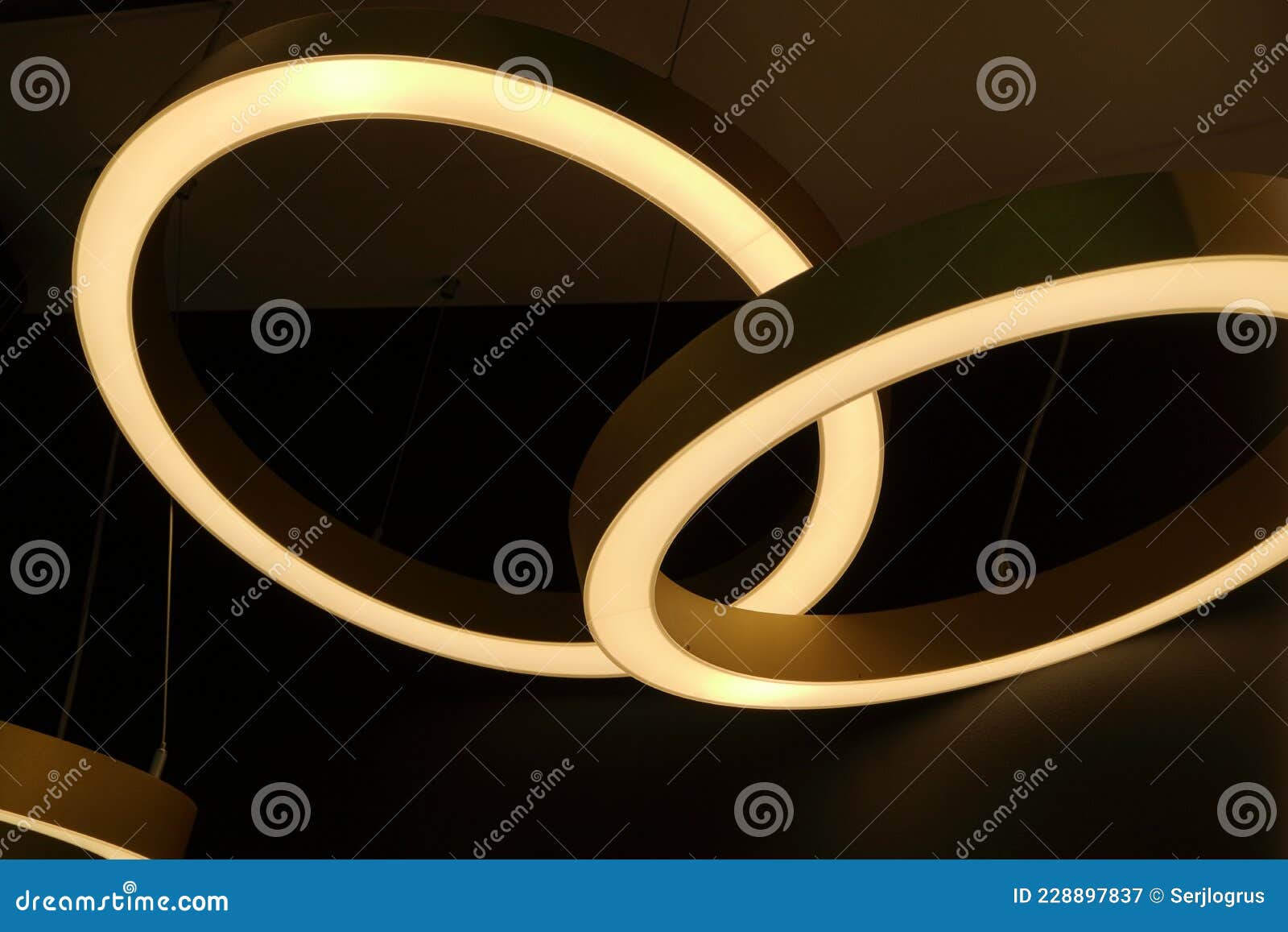 Modern interior lamp stock image. Image of home, interior - 228897837