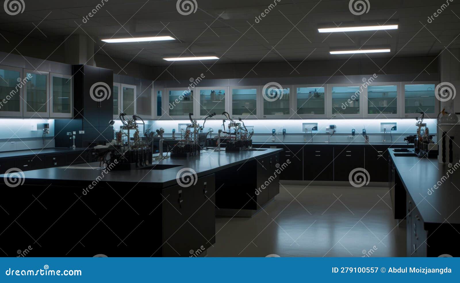 Modern Interior Science Lab with Lighting from Gateway Stock ...